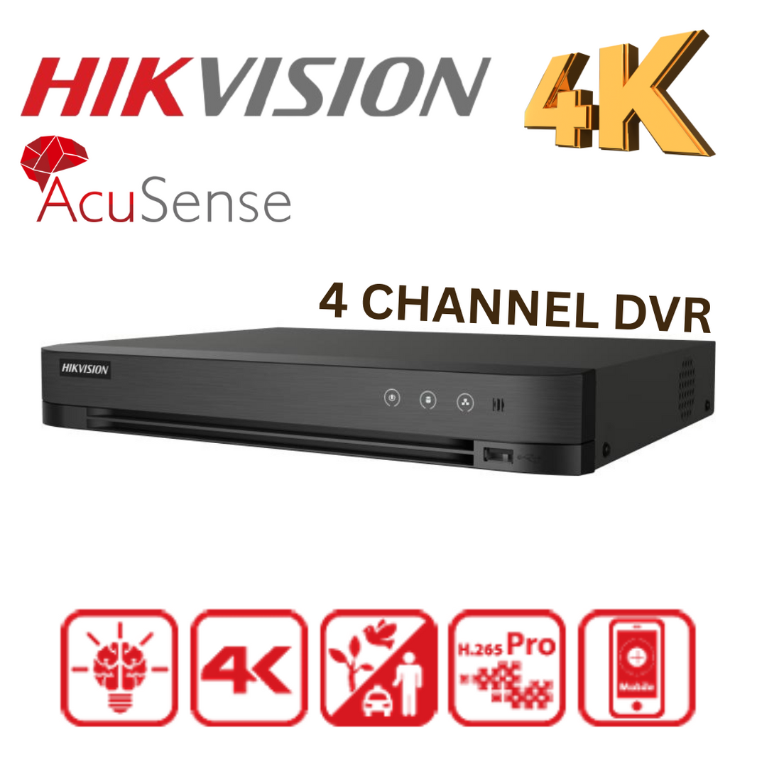 Hikvision 4 Channel DVRs | Turbo HD CCTV Recording Systems – The CCTV ...