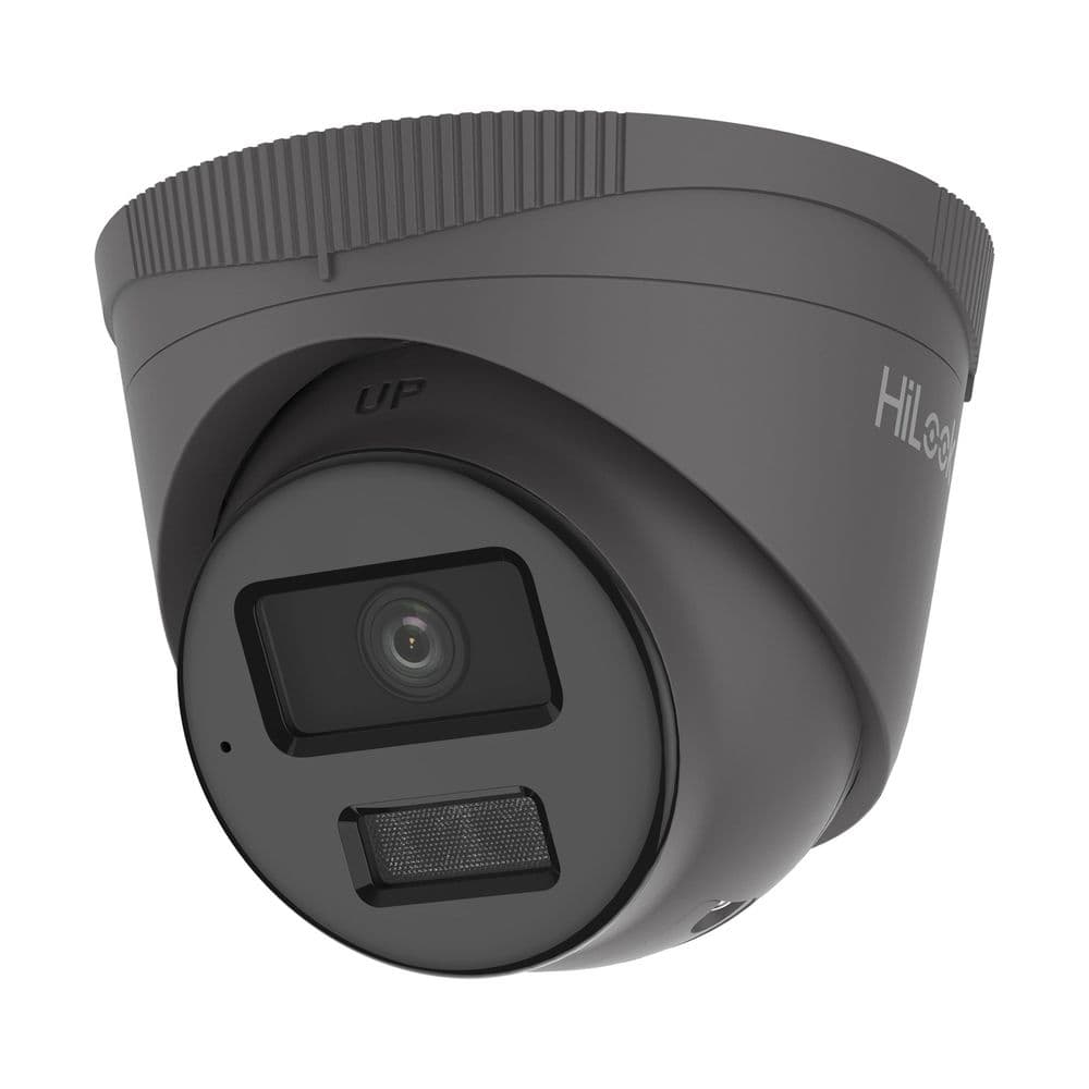 4MP Hilook by Hikvision IPC-T249HA-LUG(2.8mm)(Grey) ColorVu Smart Hybr ...