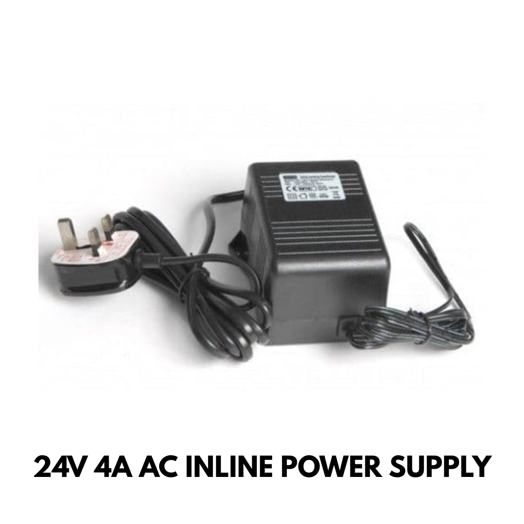 24V 4A AC INLINE POWER SUPPLY – The CCTV Centre